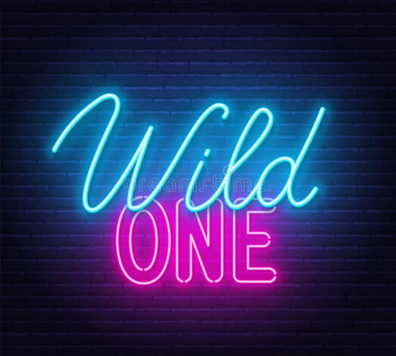 Wild One Font Stock Illustrations – 312 Wild One Font Stock ...
