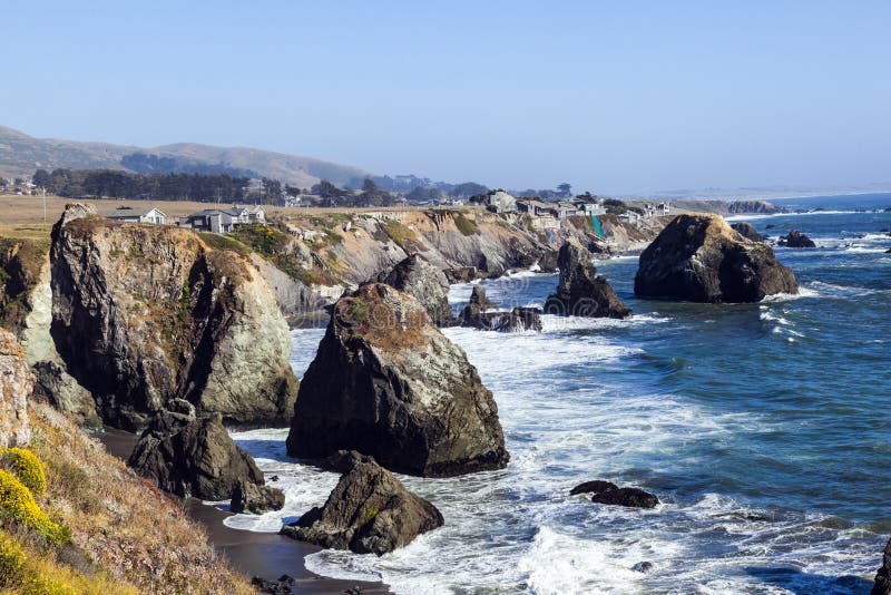 Wild pacific coast stock photo. Image of california, mendocino - 36628262