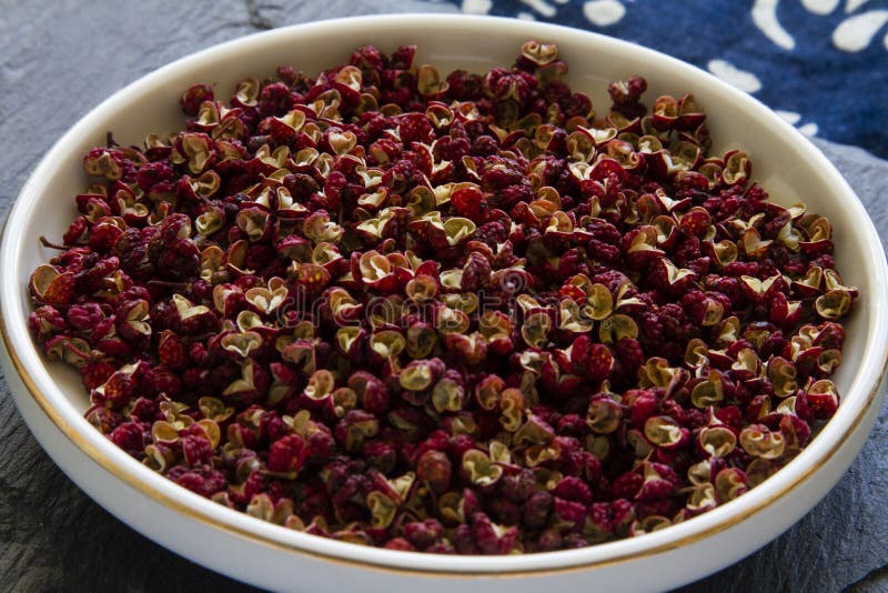 Wild Red Chinese Pepper Corn Close Up. Stock Image - Image of chinese ...