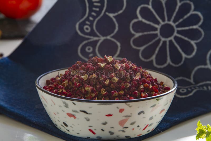 Wild Red Pepper Corn Close Up. Stock Photo - Image of choy, small ...