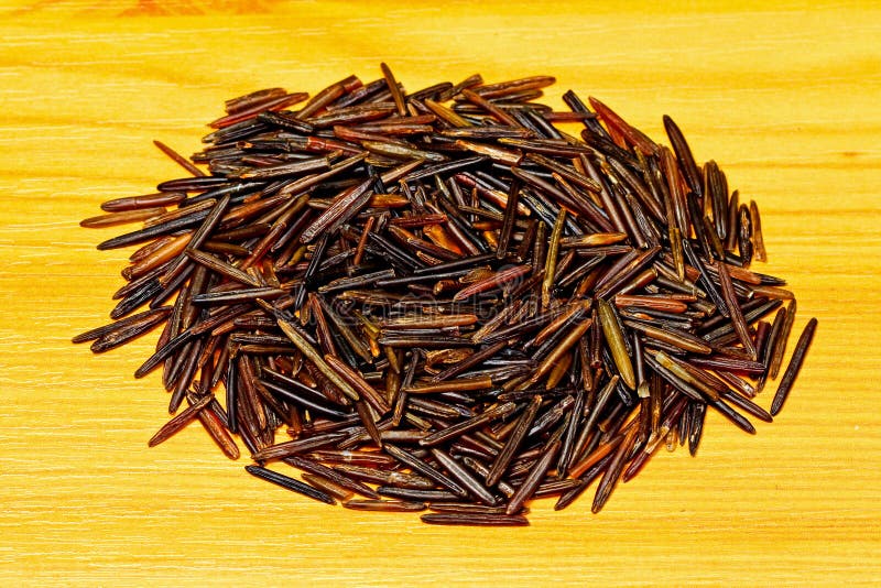 Wild rice stock image. Image of food, grain, ripe, harvest - 15354361