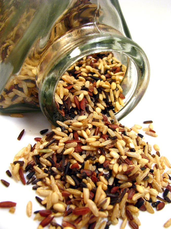Wild Rice stock image. Image of wild, rice, grain, glass - 6526731