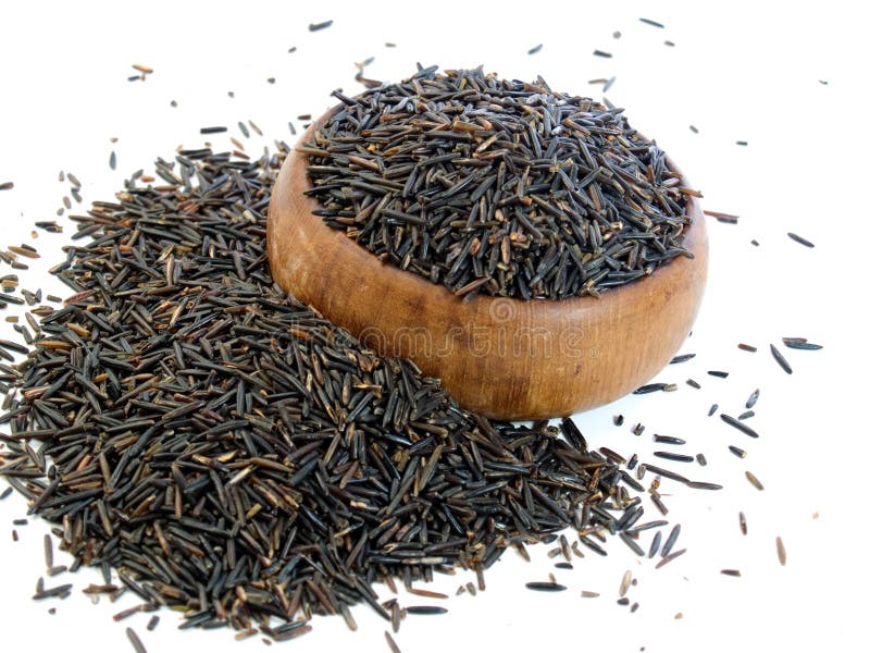 Wild rice stock photo. Image of dietary, white, fiber - 7160874