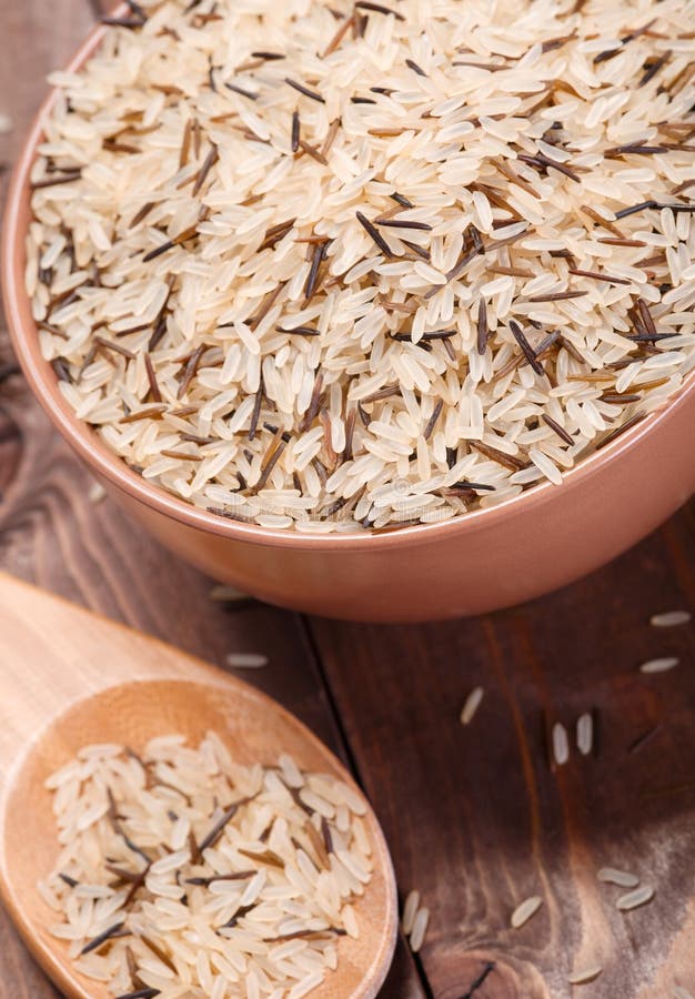 Wild rice stock photo. Image of vegan, dark, grains, organic - 47467538