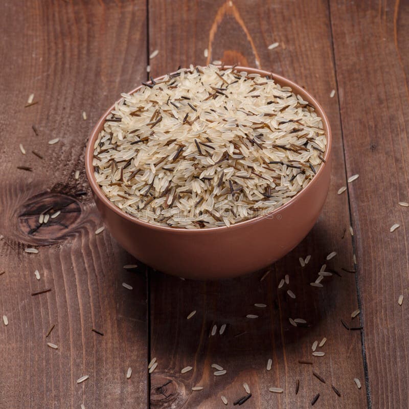 Wild rice stock image. Image of healthy, rice, brown - 50936463