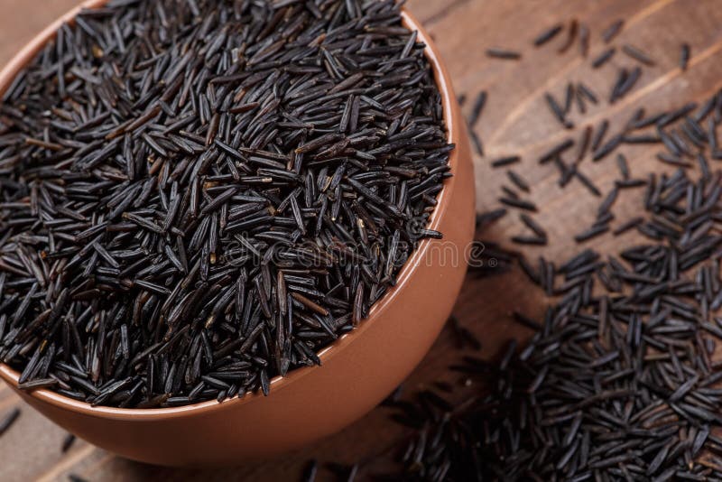 Wild rice stock image. Image of black, culture, healthy - 51577659