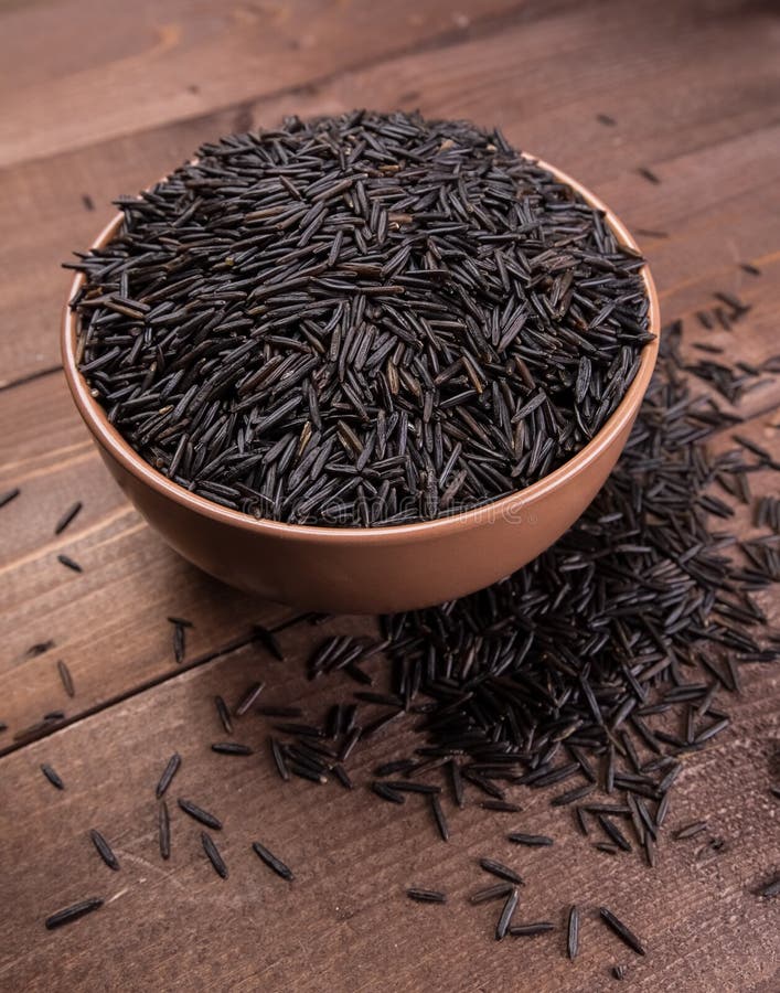 Wild rice stock photo. Image of kitchen, products, lifestyle - 51689874