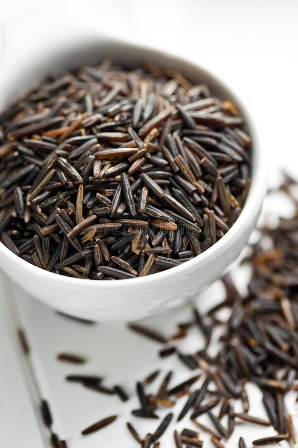 Wild Rice stock photo. Image of basmati, rice, grain, wild - 80120