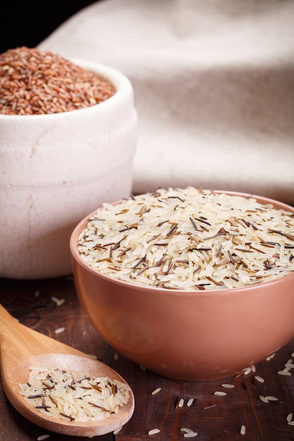 Wild rice stock image. Image of basmati, vegan, wild - 39711337