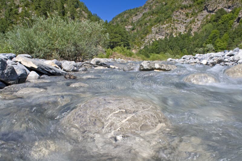 Wild river in nature stock photo. Image of stream, rural - 23670624
