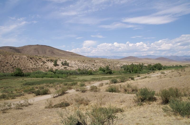 Wild Scenery in Tuva Mountains Stock Photo - Image of blue, hill: 28974182