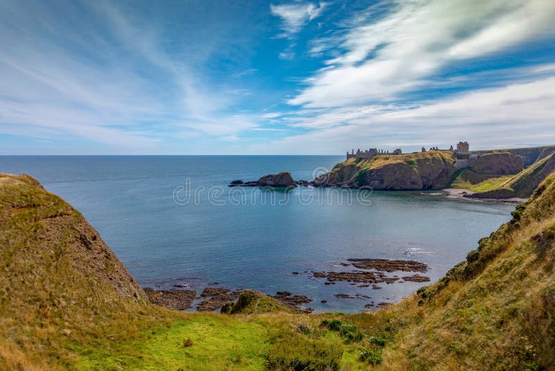Wild Scottish Coast stock image. Image of hill, natural - 205290223