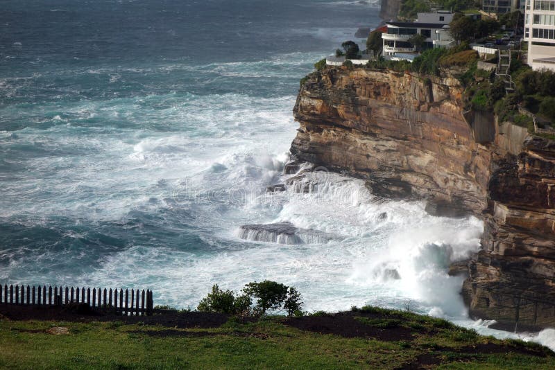 Wild Seas stock image. Image of waves, wild, sunset, offshore - 5323107