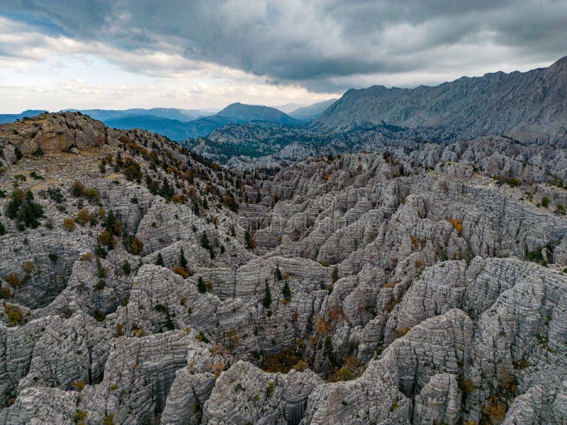 The Wild, Steep, Desolate and Dangerous Impassable Mountains of Antalya ...