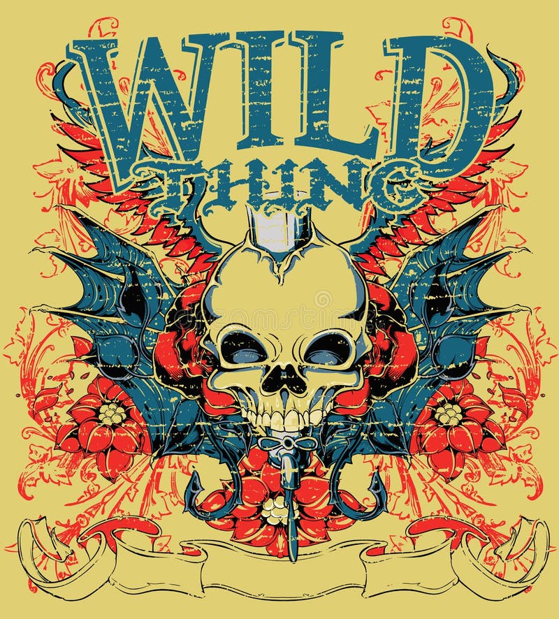 Wild thing stock vector. Illustration of danger, dark - 37504309