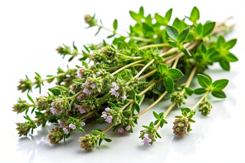 Wild-Thyme Nature Motive stock illustration. Illustration of closeup ...