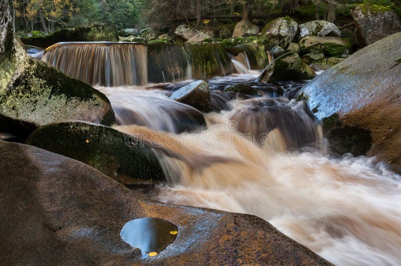 Wild waterfall stock photo. Image of hudson, nature, york - 26091232