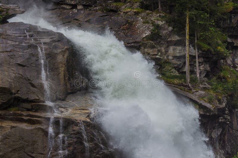 Wild waterfall stock photo. Image of scenic, waterfall - 83274176