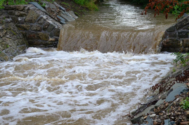 A wild weir stock image. Image of overflow, weir, valley - 49969993