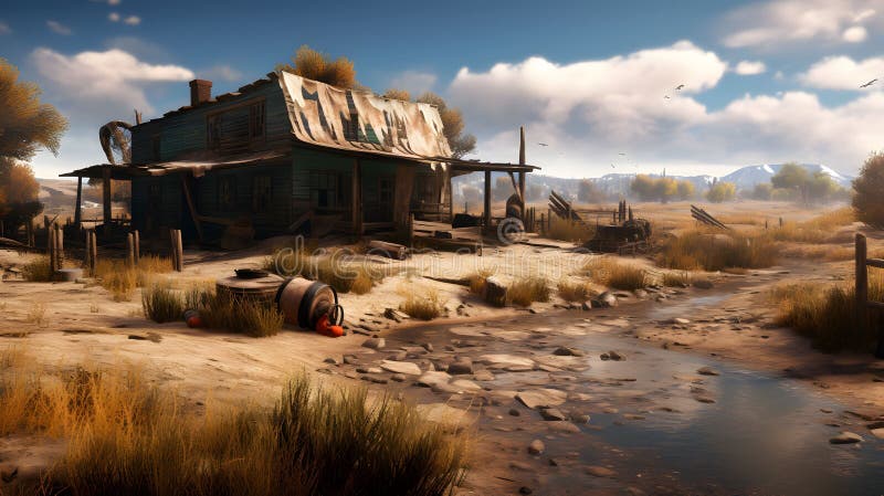 Wild west environment stock image. Image of dusk, fire - 299574941