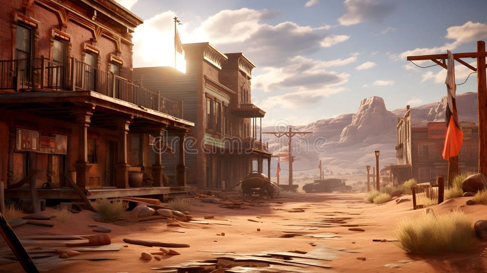 Wild west environment stock photo. Image of wild, person - 299575558