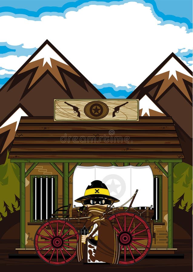 Jail West Wild Stock Illustrations – 128 Jail West Wild Stock ...