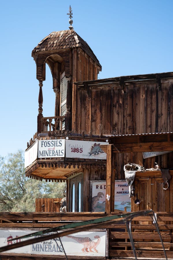 Wild West Frame House with a Nice White Corner Editorial Image - Image ...