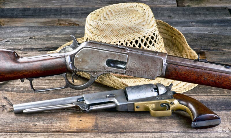 Wild West Guns. stock photo. Image of danger, handgun - 92715294