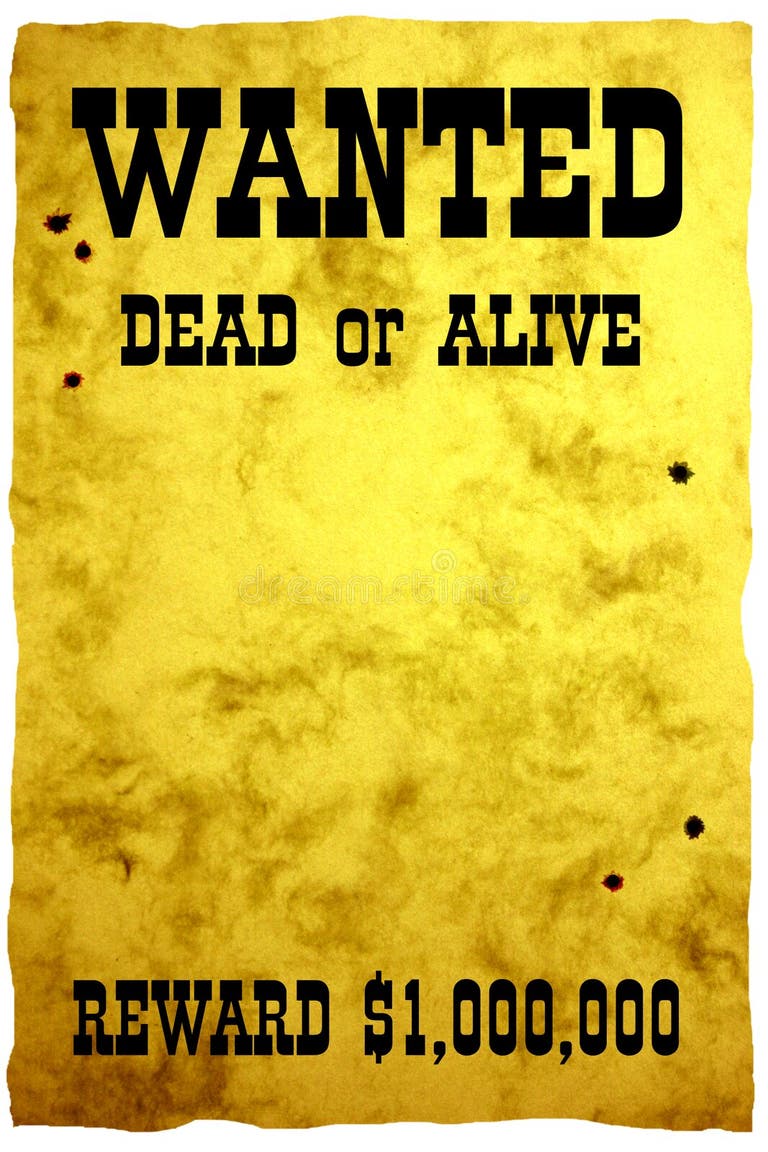 308 Wild West Wanted Poster Stock Photos - Free & Royalty-Free Stock ...