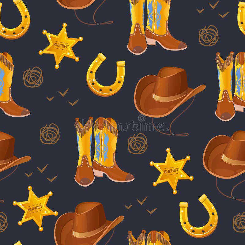 Westernpattern Stock Illustrations – 4 Westernpattern Stock ...