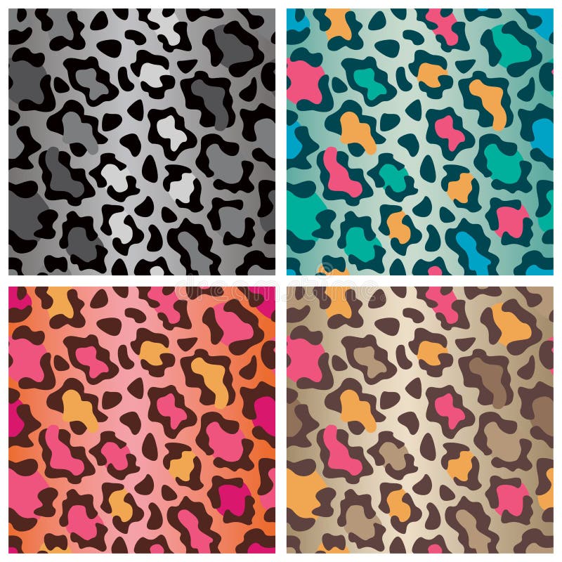 Leopard Pattern_Wild stock vector. Illustration of style - 3490891