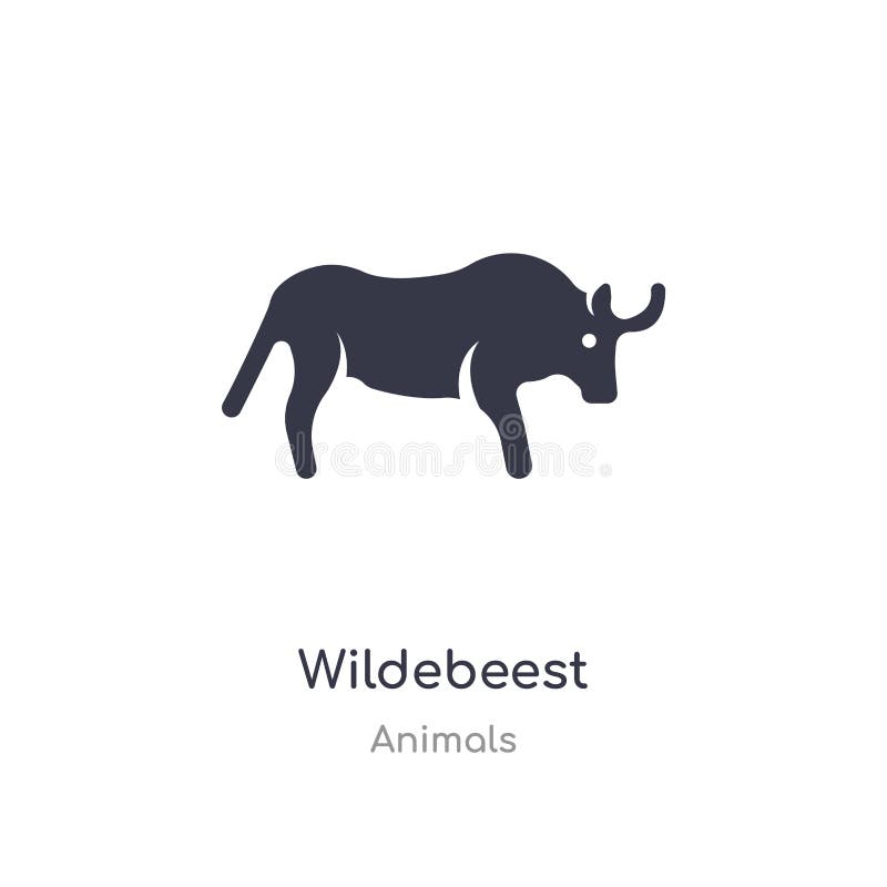Wildebeest Logo Stock Illustrations – 122 Wildebeest Logo Stock ...