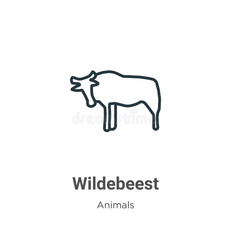 Wildebeest Logo Stock Illustrations – 122 Wildebeest Logo Stock ...