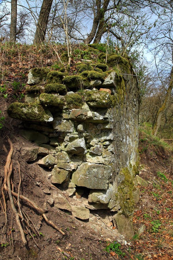 The Wildenberg Castle Ruins Stock Photo - Image of germany, travel ...