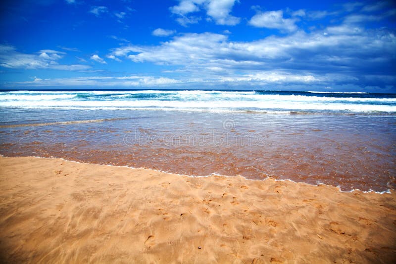 Wilderness Beach at Sunset, South Africa Stock Photo - Image of island ...