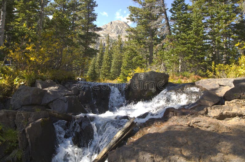 Wilderness runoff stock image. Image of aspen, mountain - 11197855