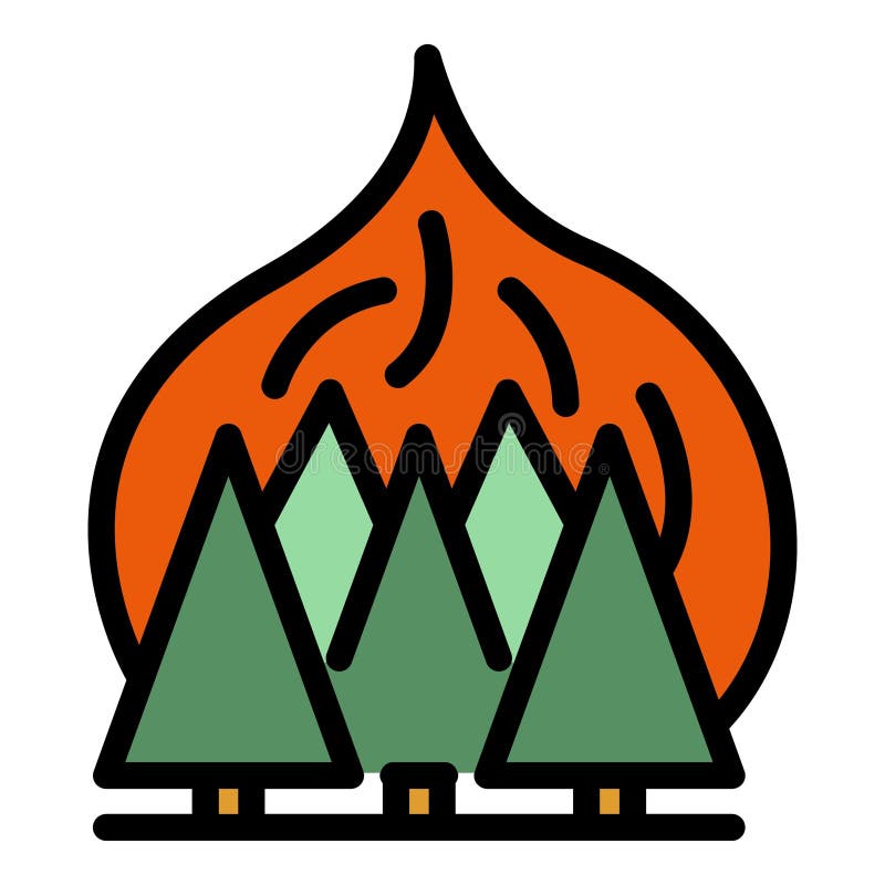 Bushfire Icon Stock Illustrations – 500 Bushfire Icon Stock ...