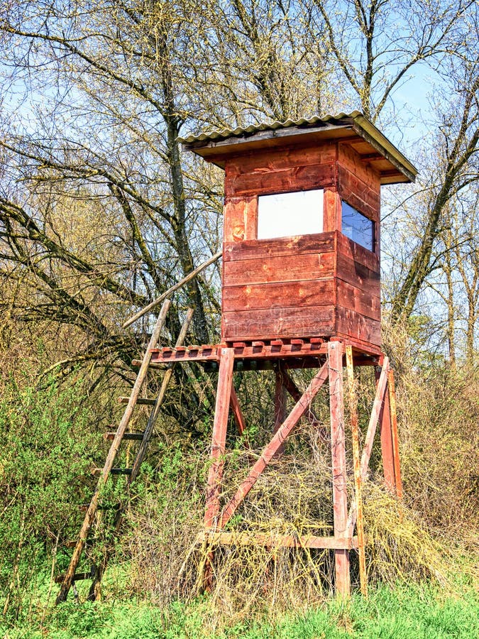 Wildlife observation point stock photo. Image of observation - 30937080