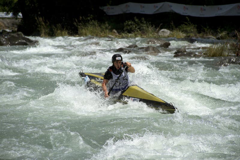 Wildwater world cup editorial image. Image of gear, boat - 14912185