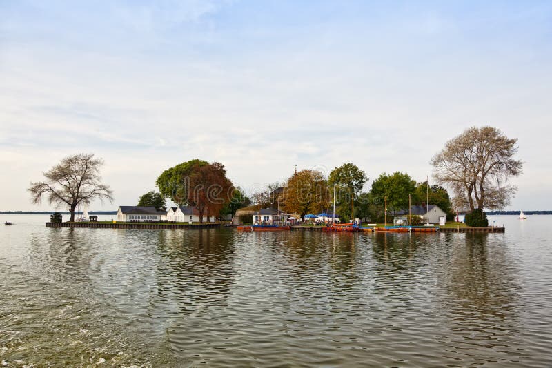 Wilhelmstein-Insel Im Steinhuder Meer See Stockbild - Bild von ...