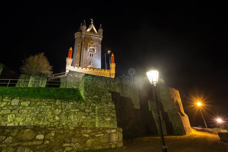 Wilhelmsturm Tower Dillenburg Germany in the Evening Stock Photo ...