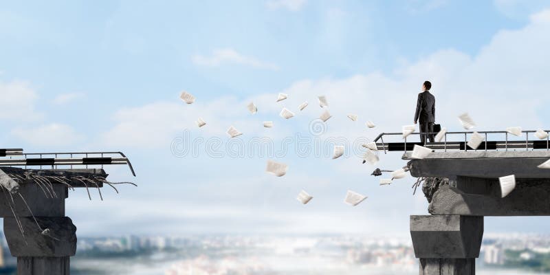 He Will Do it Anyway . Mixed Media Stock Image - Image of edge, fall ...