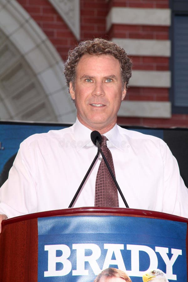 Will Ferrell editorial stock photo. Image of stop, 071712 - 30010418