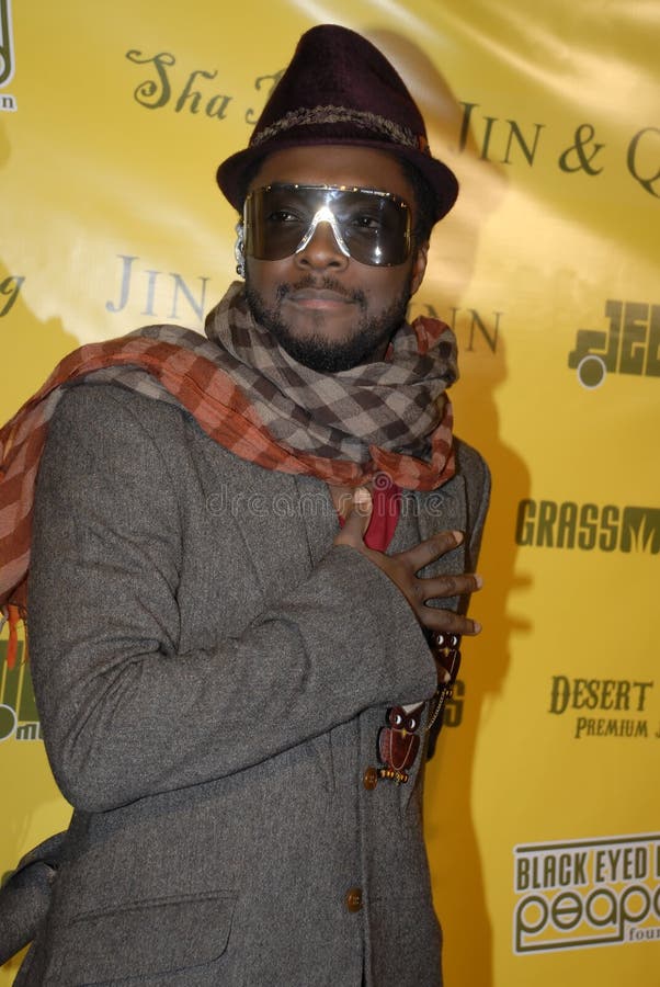 Will.I.am on the Red Carpet. Editorial Stock Photo - Image of ...