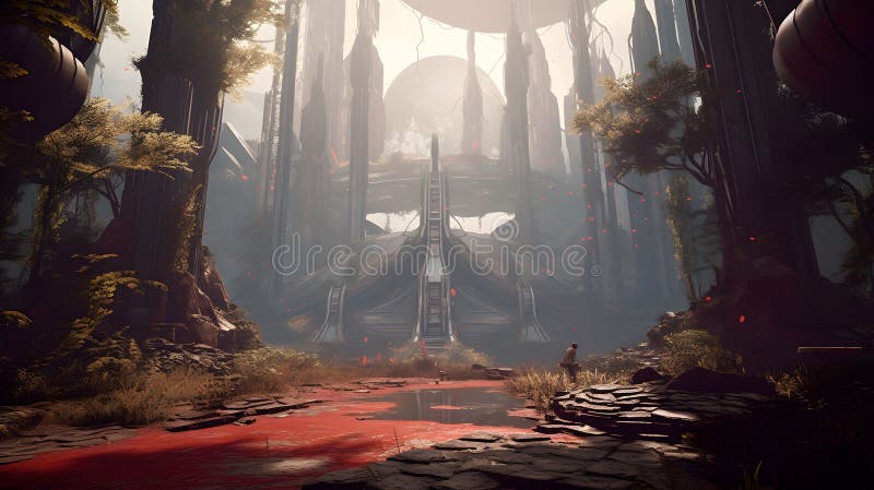 Destiny Environment stock illustration. Illustration of environment ...