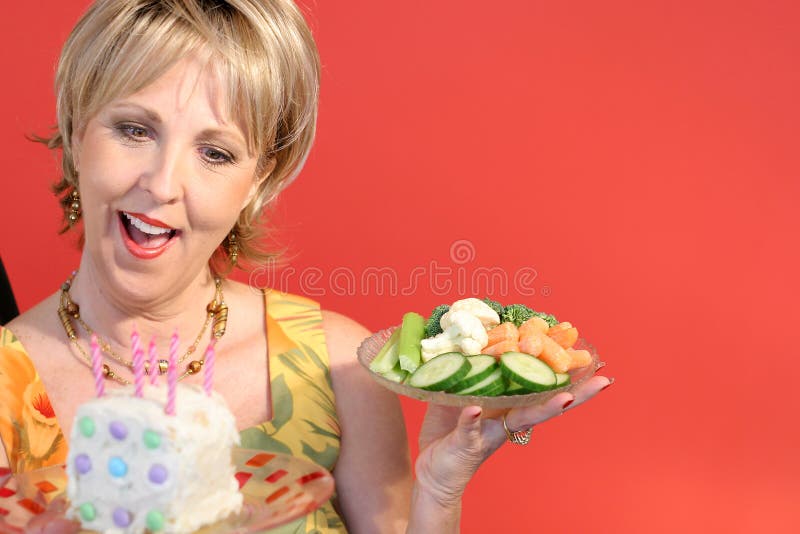 Will power and diet stock image. Image of brocolli, beauty - 2244345