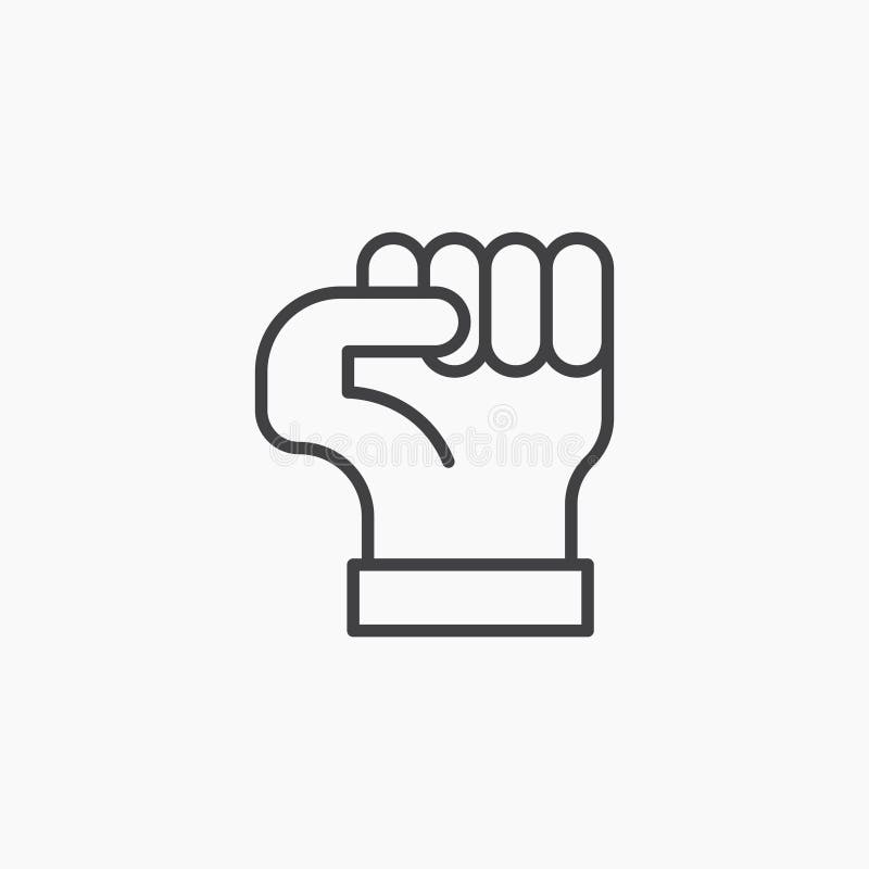 Will power icon vector stock vector. Illustration of silhouette - 348313138