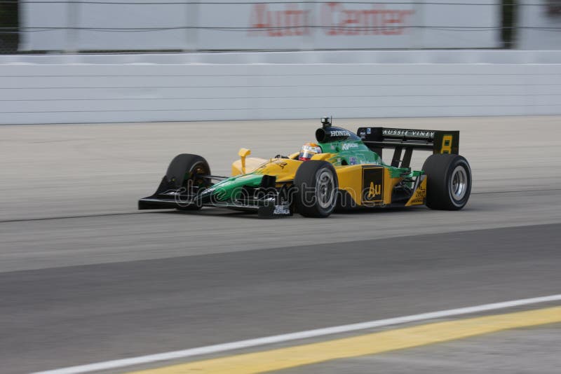 Will Power IndyCar Series Milwaukee Mile 2008 Editorial Stock Photo ...
