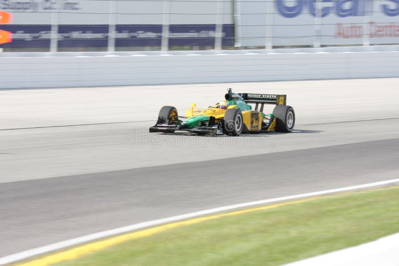 Will Power IndyCar Series Milwaukee Mile 2008 Editorial Stock Photo ...