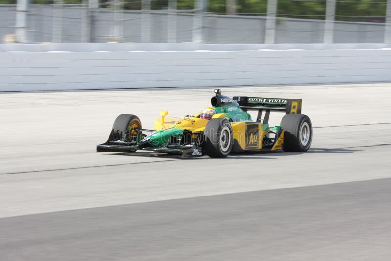 Will Power IndyCar Series Milwaukee Mile 2008 Editorial Stock Photo ...